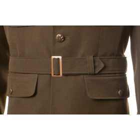 Male Army Green Service Uniform Coat | Marlow White